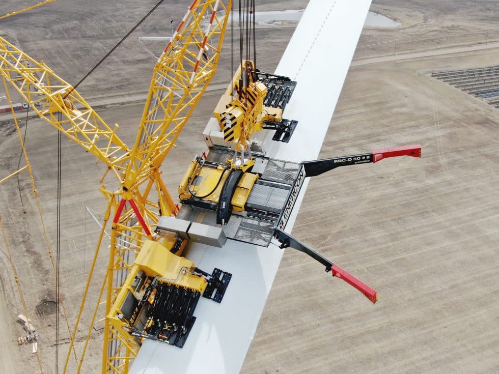 Full speed ahead at ematec | New yoke at Husum Wind
